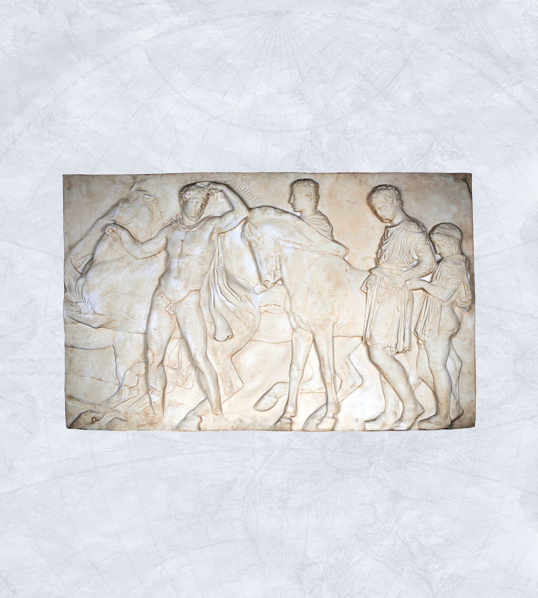 Bas-reliefs : Large Bas-relief of the Parthenon